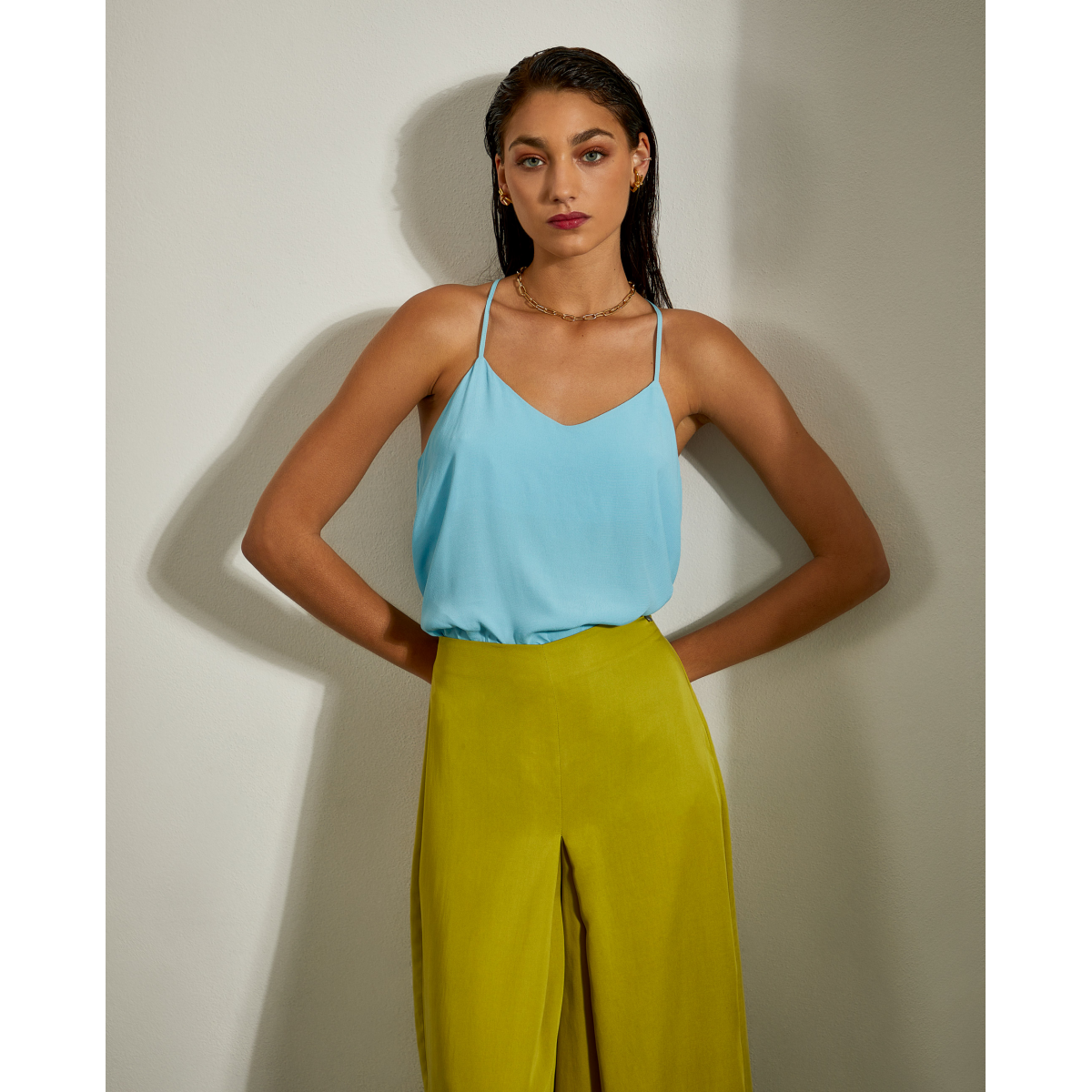 Flowy strap top - LP003209_518 - LION OF PORCHES