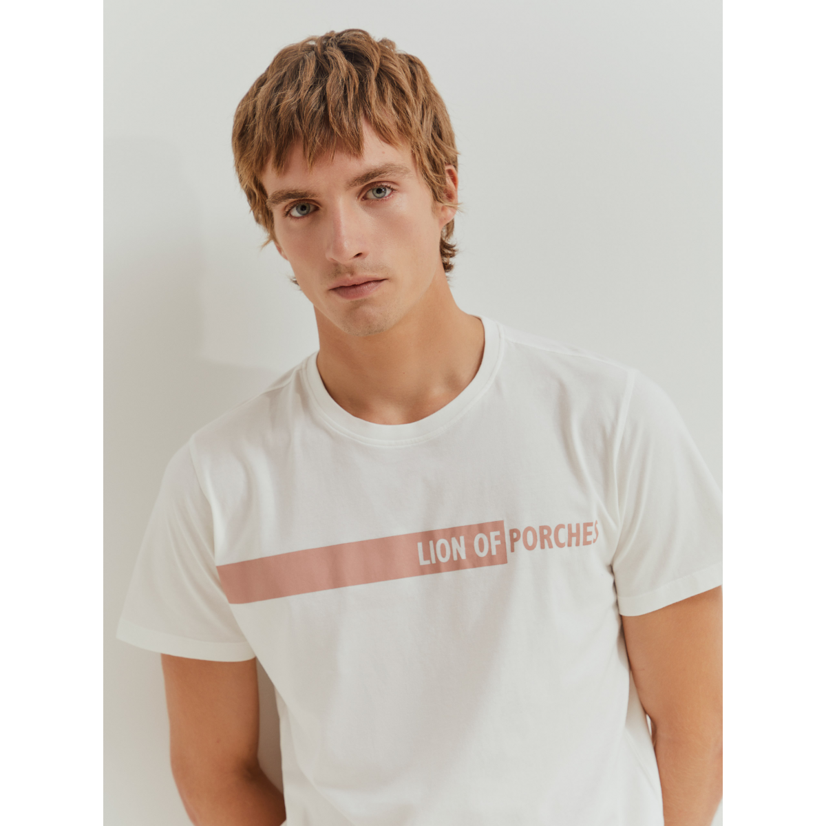 Lion of Porches cotton t-shirt - LP006436_002 - LION OF PORCHES