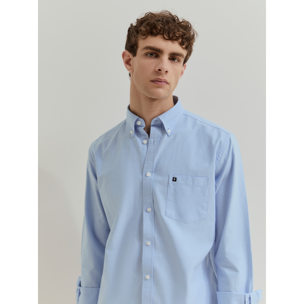 Regular fit cotton shirt - LP007459_520 - LION OF PORCHES