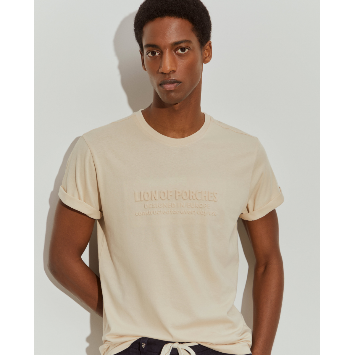 Lion of Porches cotton t-shirt - LP006011_030 - LION OF PORCHES