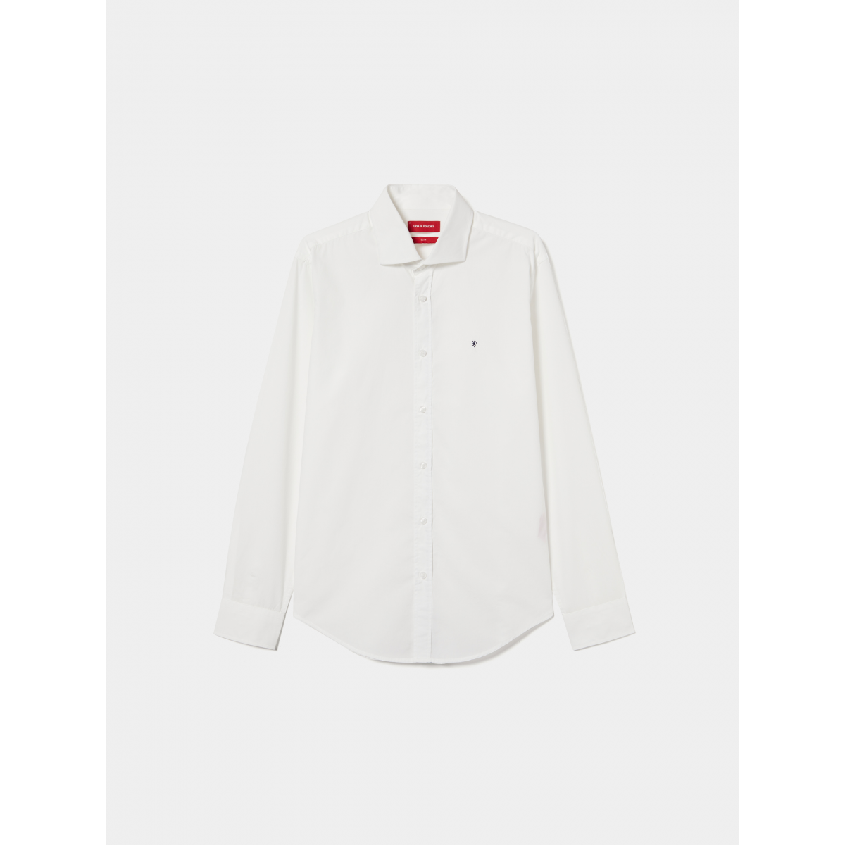 Slim fit poplin shirt - LP004115_001 - LION OF PORCHES