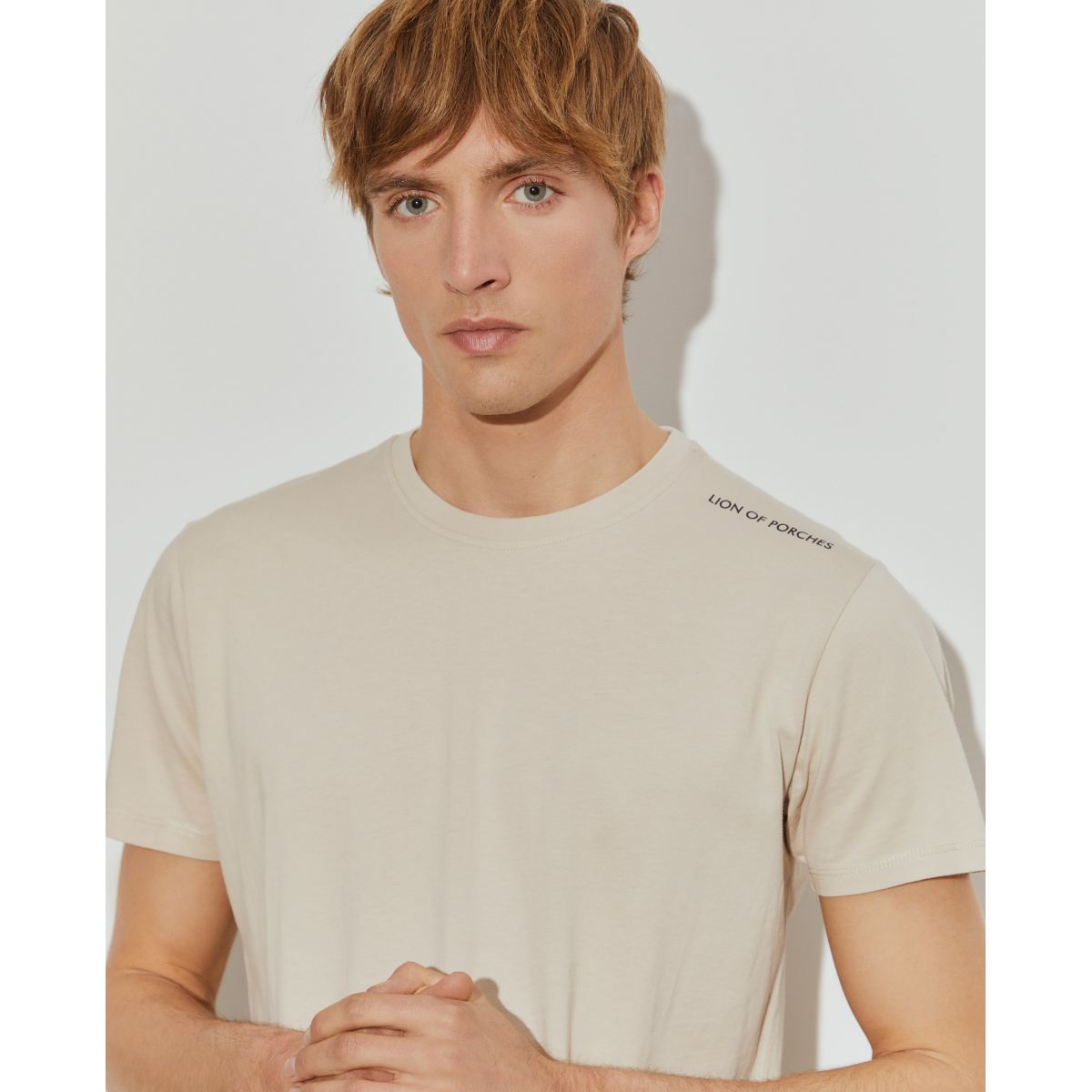 Basic cotton t-shirt - LP004638_035 - LION OF PORCHES